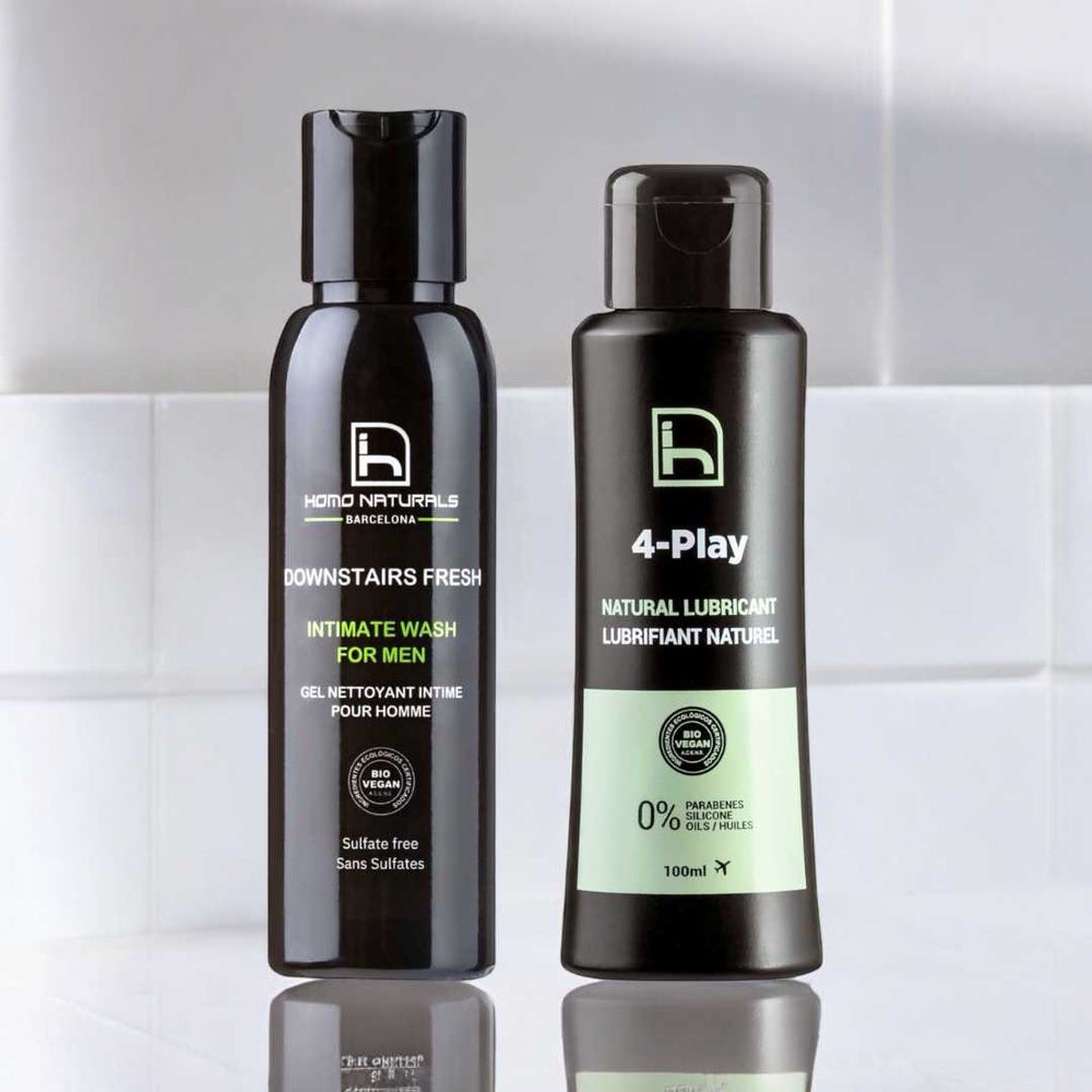 Kit of intimate products for men: Intimate wash + lubricant