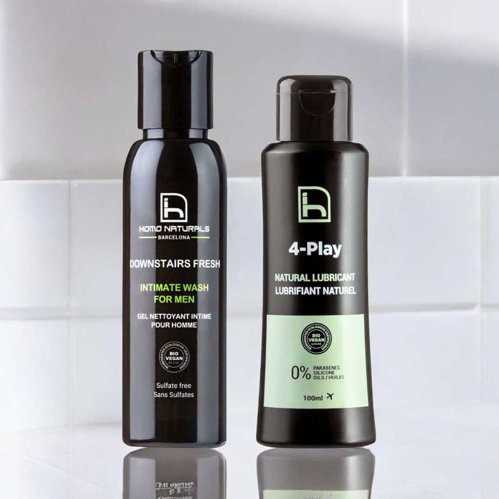 Kit of intimate products for men: Intimate wash + lubricant